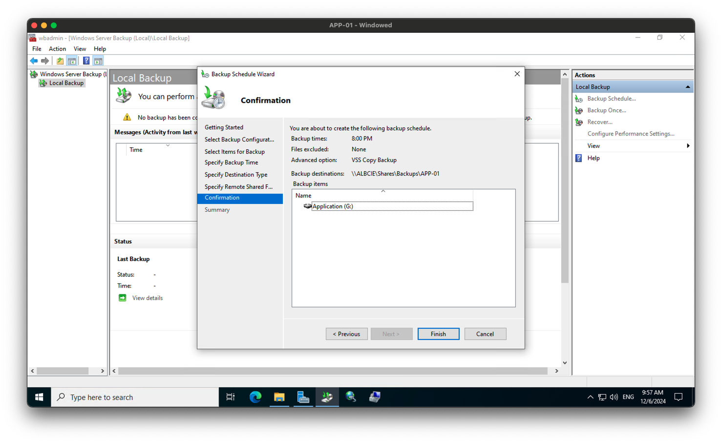 How to Setup Server Backups on Windows Server 2022 [LaswitchTech]